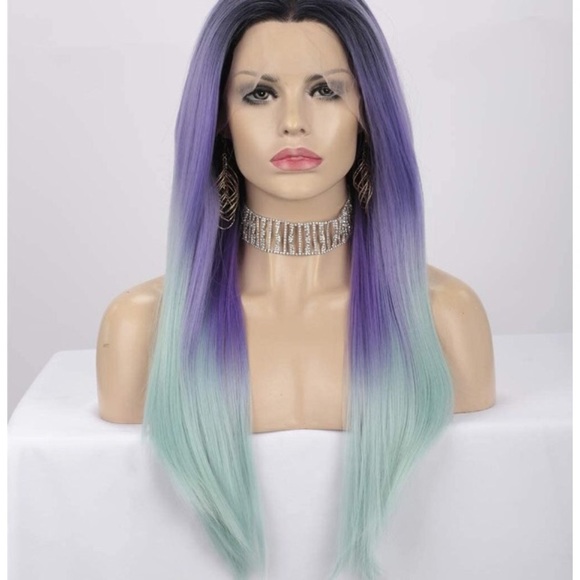 Accessories | 24 Straight 3 Tone Colored Lace Front Wig | Poshmark